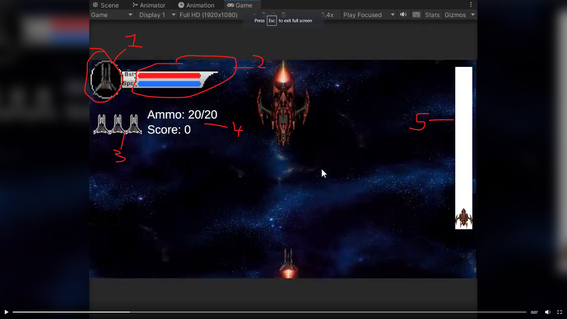 Galaxy Shooter 2D – CHRISTOPHER GUYTON